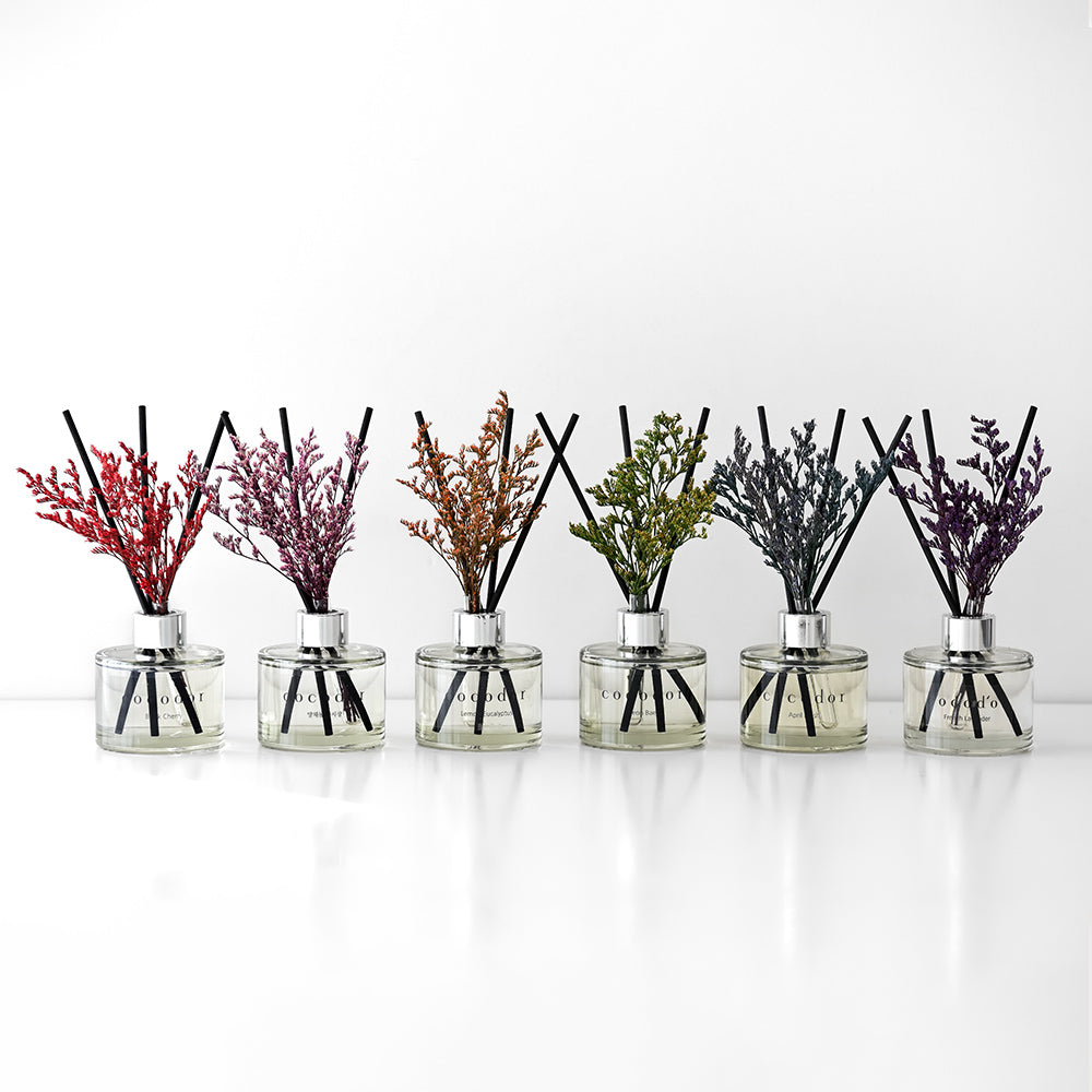 Misty Blue Flower Diffuser/ 120ml / 4 pack [Build Your Own] – COCODOR ...